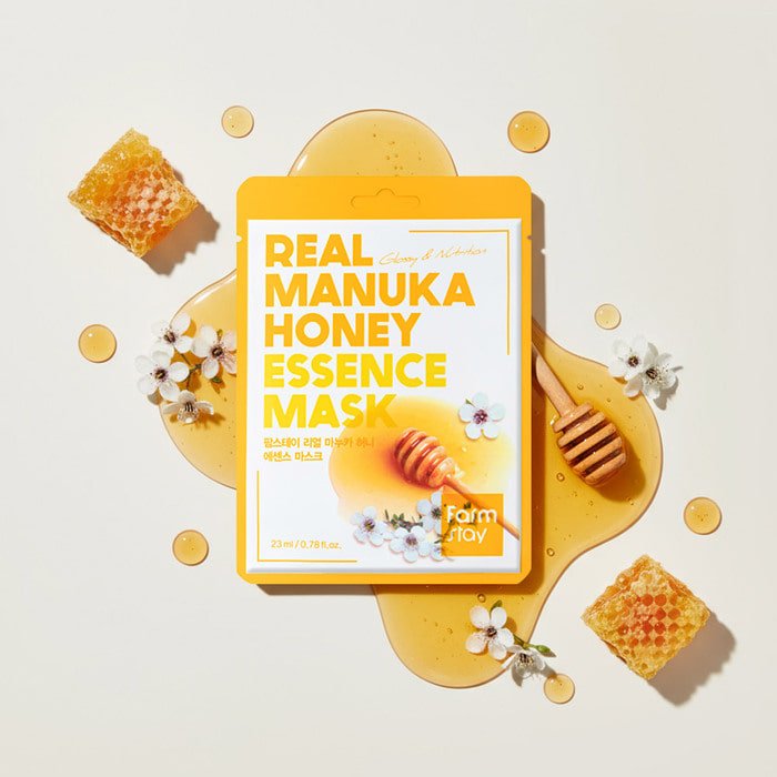 Farm Stay – Real Honey Essence Mask – 1p - MyLittleYuzu
